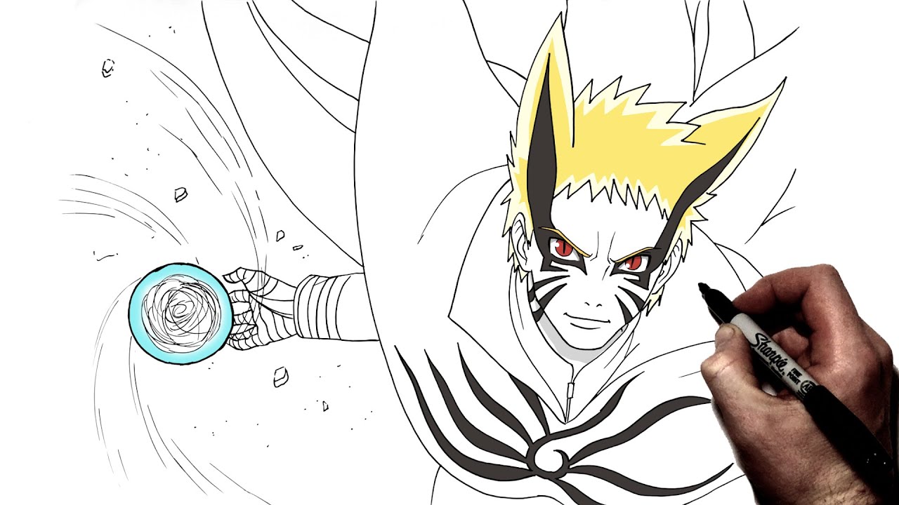 How To Draw Naruto Rasengan