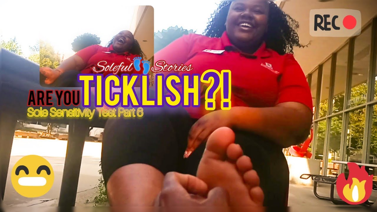 Ticklish Feet Sensitivity Sole Test Part 6 Tickling Feet