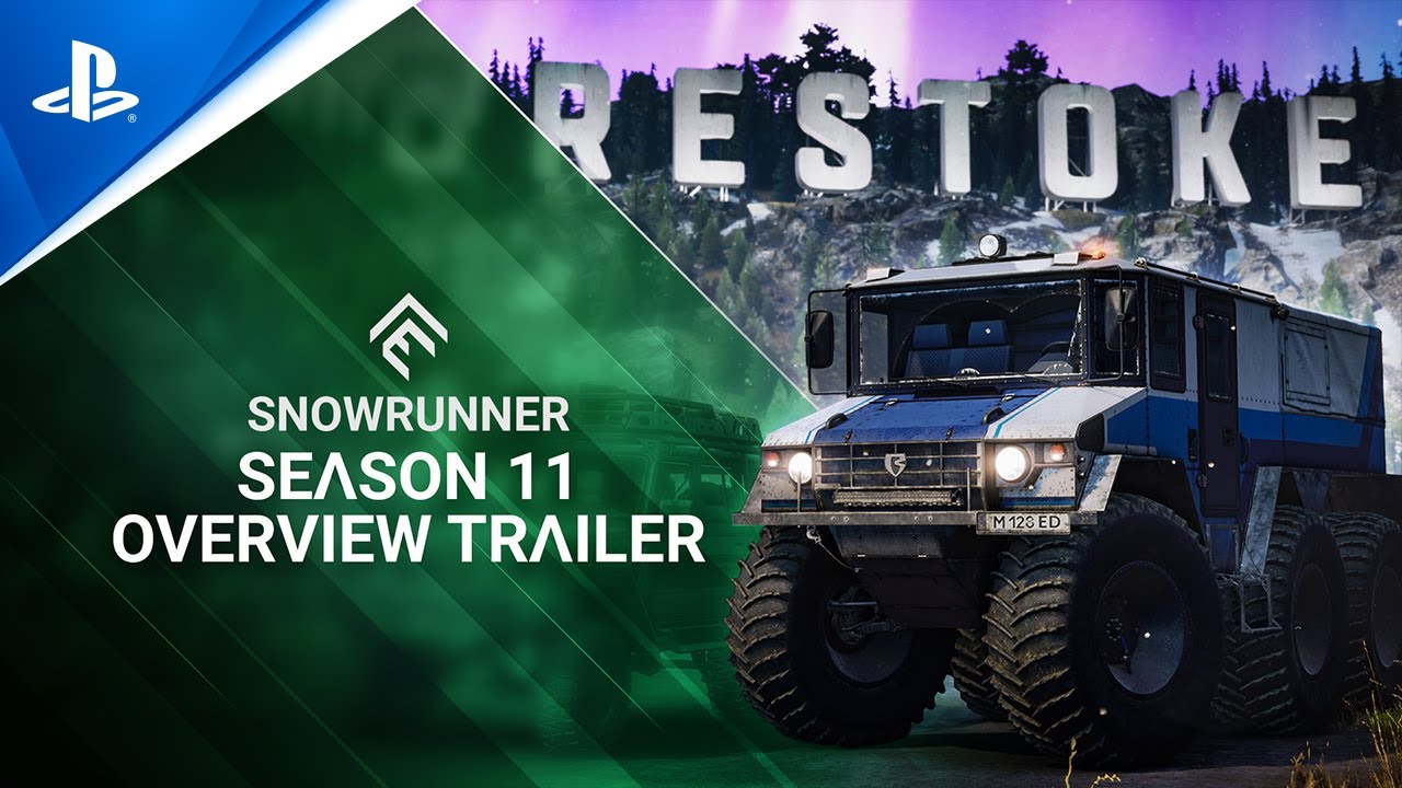 Snowrunner Season 11 Overview Trailer Ps5 Ps4 Games Toy Network