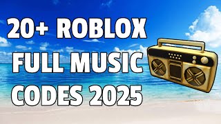 20 Roblox Full Music Codes Ids February 2025 Working Roblox Id Kingnutz