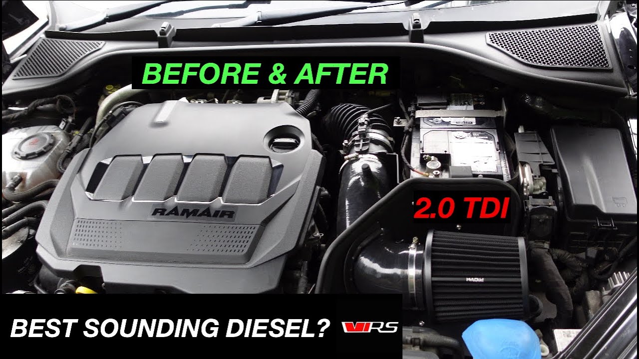 Performance Air Filter Induction Kit Install Skoda Octavia Vrs 2 0