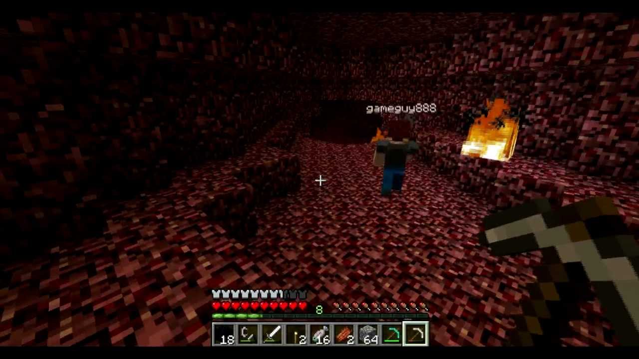 Minecraft Exploring The Nether Youtube