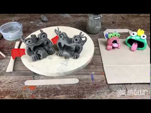 Crazy Clay Monster Tutorial Youtube