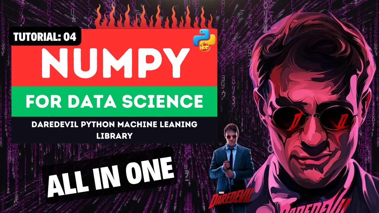 Tutorial 04 Numpy In One Shot Python Machine Learning Library Youtube