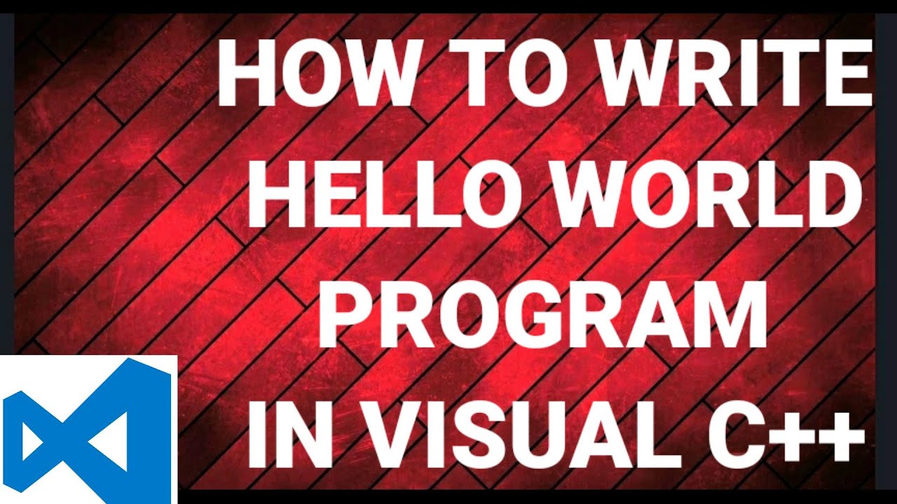 C Tutorial Visual Studio Code Hello World Youtube