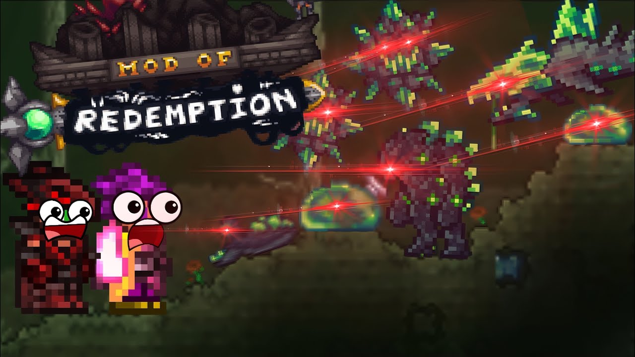The Mod Of Redemption Is Insane Terraria Youtube