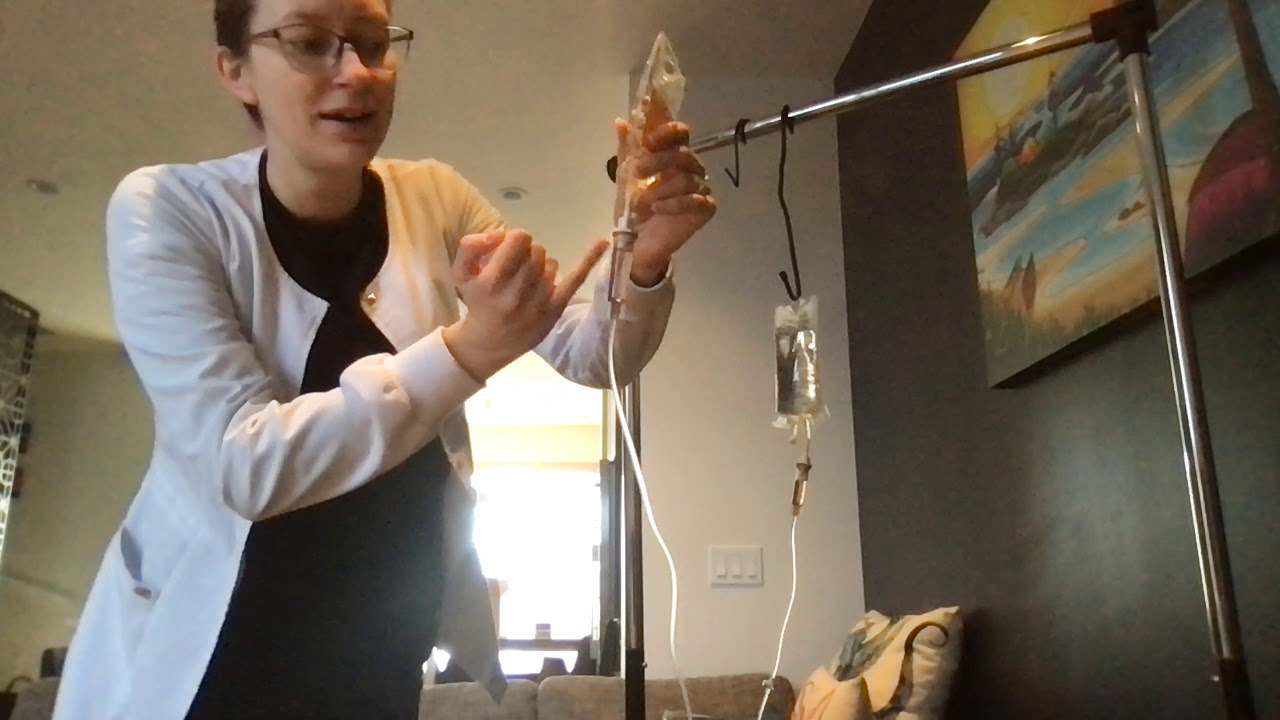 Drip Chamber What To Do When It Is Too Full Youtube