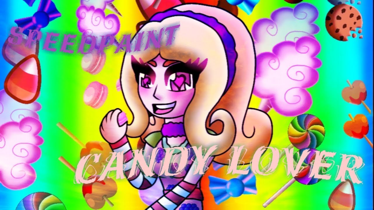 Speedpaint Anime Candy Lover Youtube