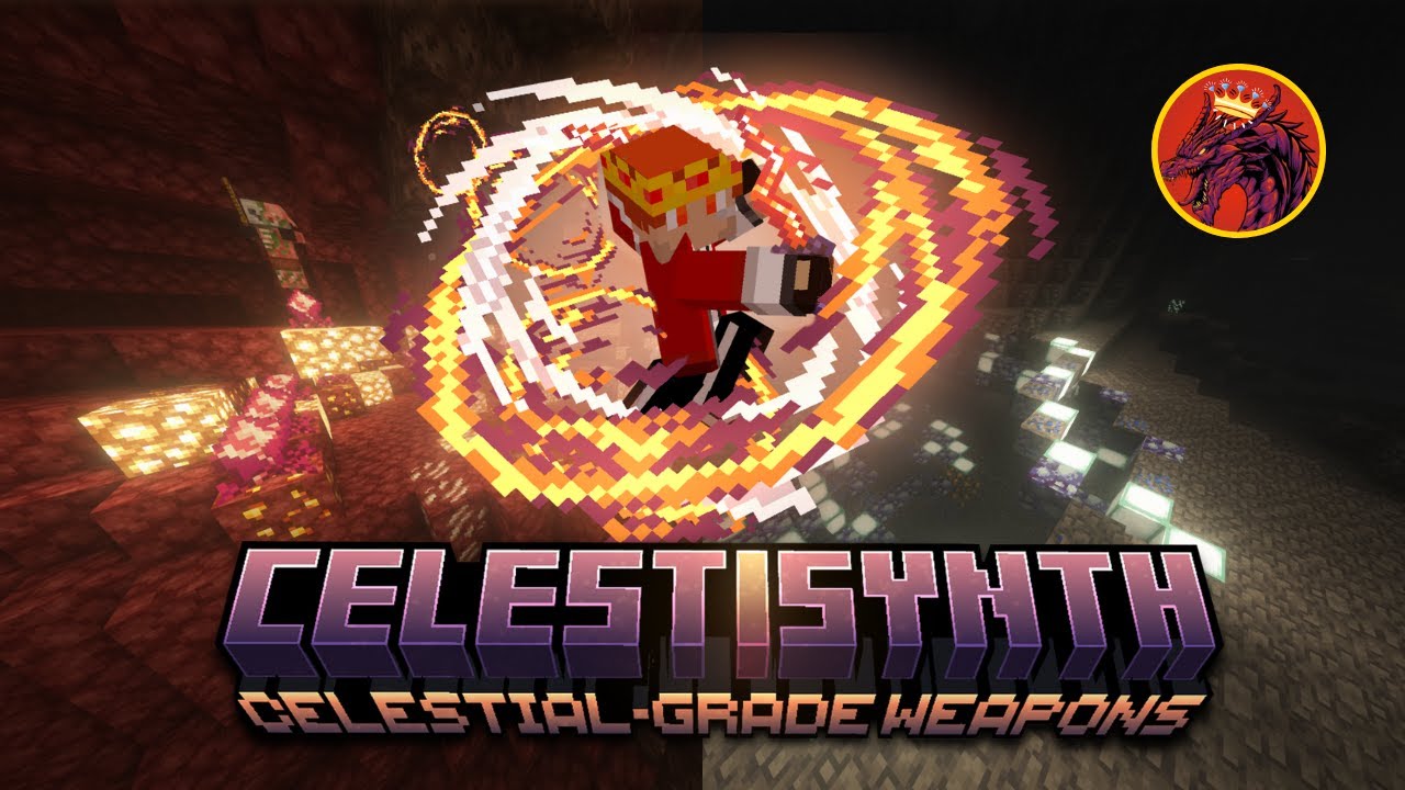 Minecraft Celestisynth Celestial Grade Weapons Full Mod Review