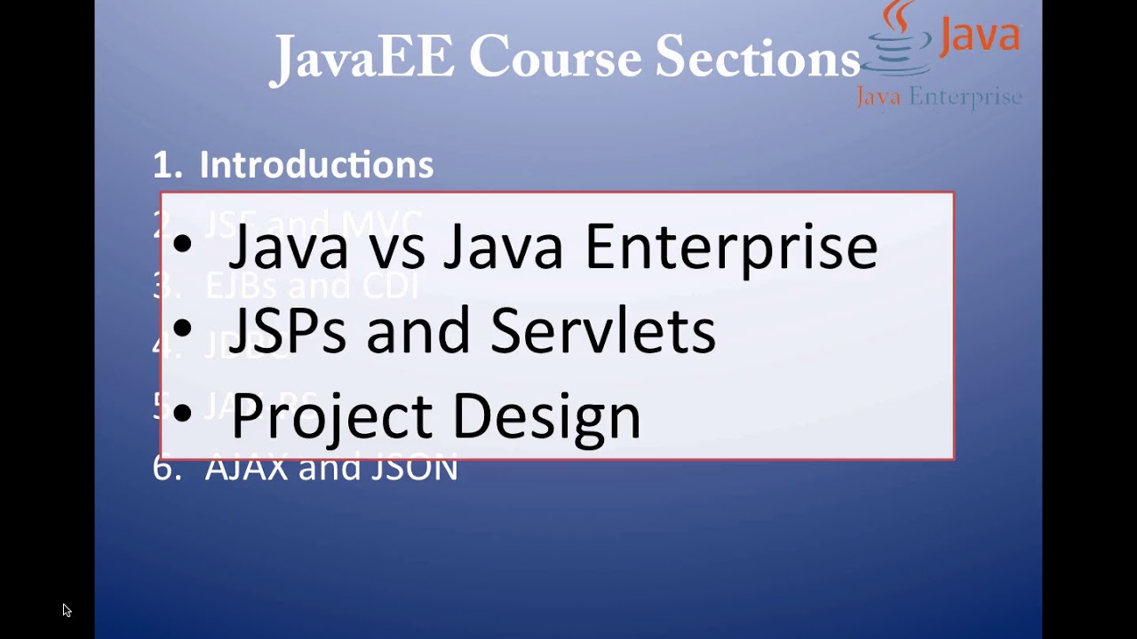 Javaee Part 1 Introduction Youtube