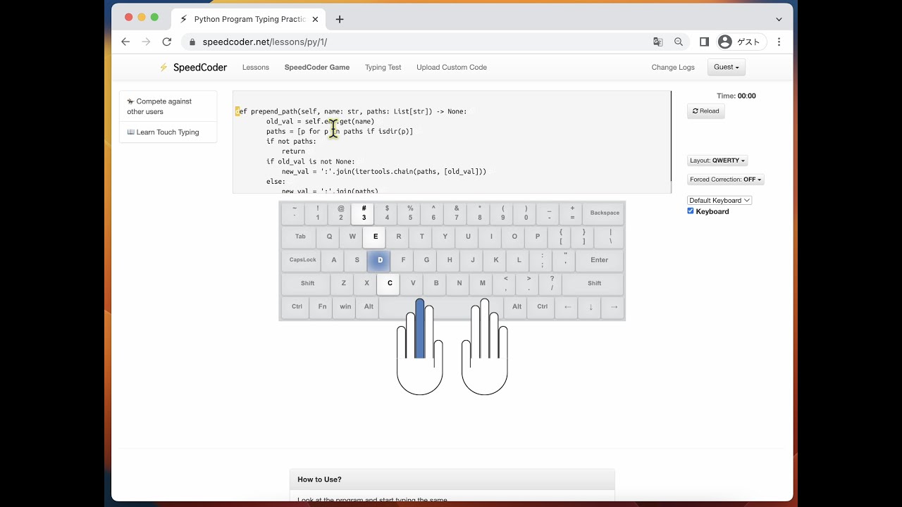 Speedcoder Typing Practice For Programming Youtube
