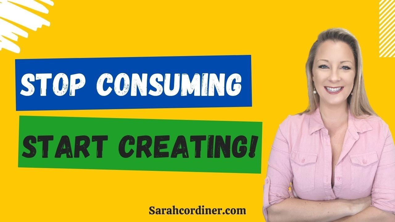 Stop Consuming Start Creating Youtube