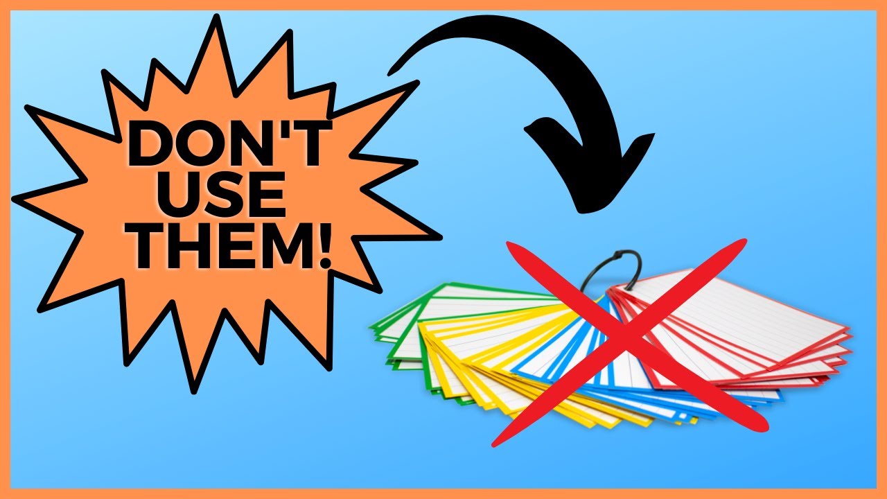 Why Using Flashcards Won T Help You Learn A Language ёяшб Waste Of Time