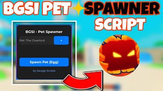 The Overlord Bubble Gum Simulator Infinity Pet Spawner Script V2 Spawn ...