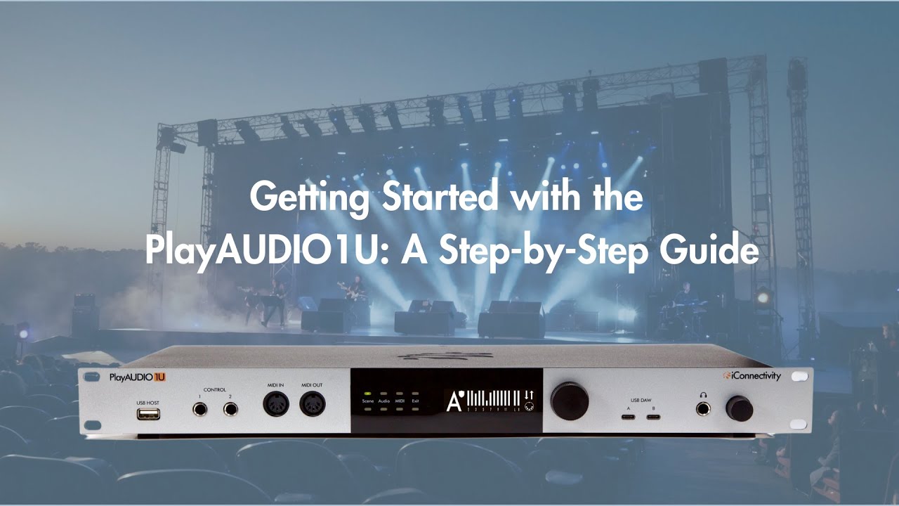 Getting Started With The Playaudio1u A Step By Step Guide Youtube