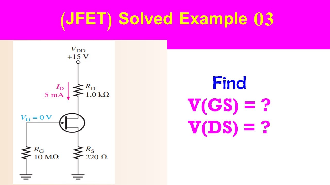Jfet Examples At Crystal Twyman Blog