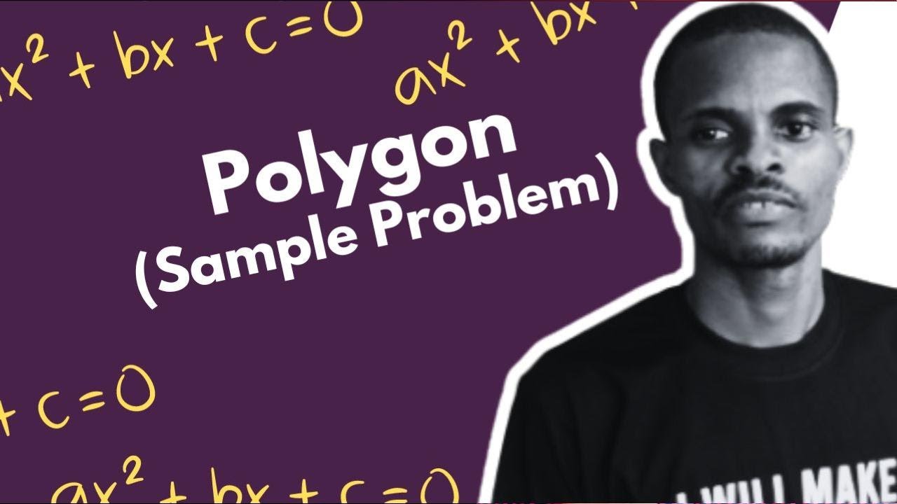 Polygon Solving Problems Planeshapes Planegeometry Youtube