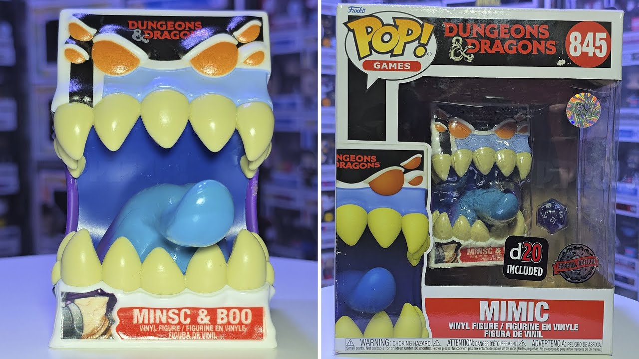 Mimic 845 Unboxing Funko Pop Dungeons Dragons Youtube