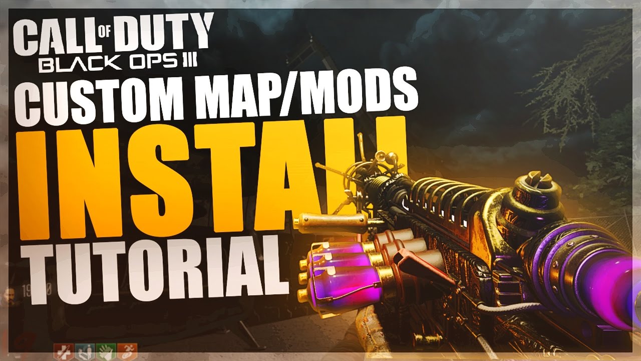 Bo3 Custom Zombie Maps Mods Install Tutorial Pc Version Youtube
