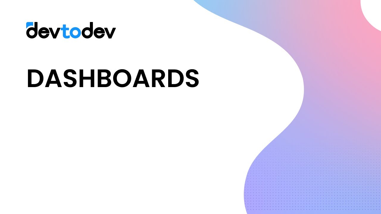 Devtodev Dashboards Youtube