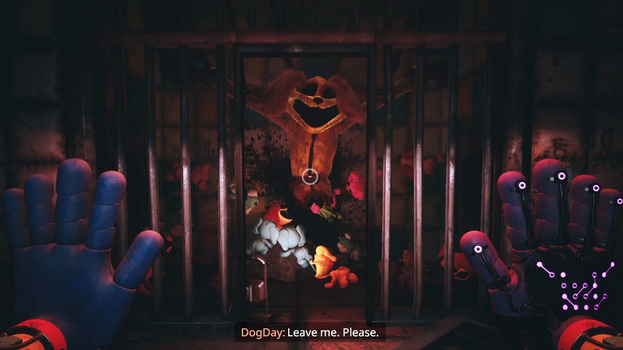Dogdays Creepy Death Jump Scare In Poppy Playtime Chapter 3 Youtube