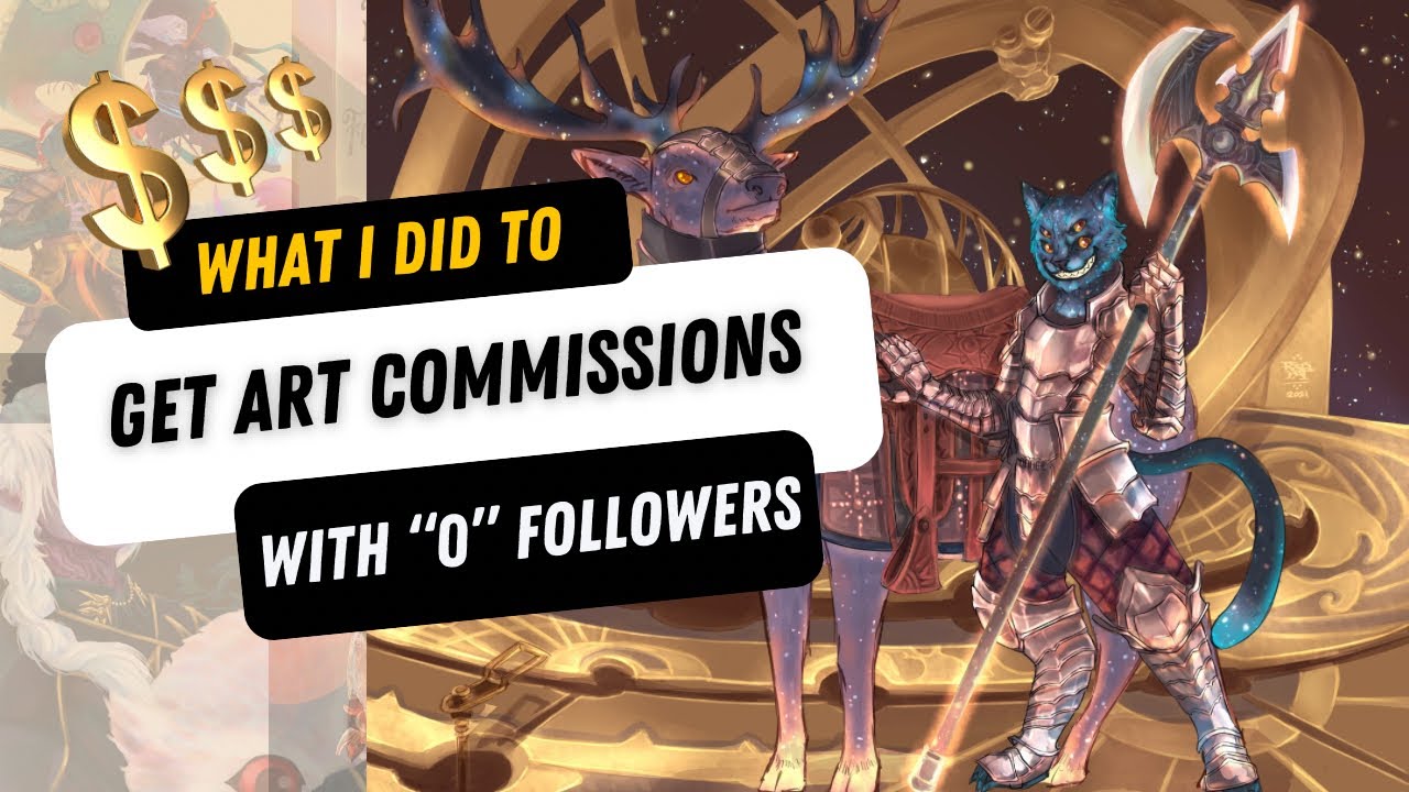 How I Got Art Commissions With 0 Followers Youtube