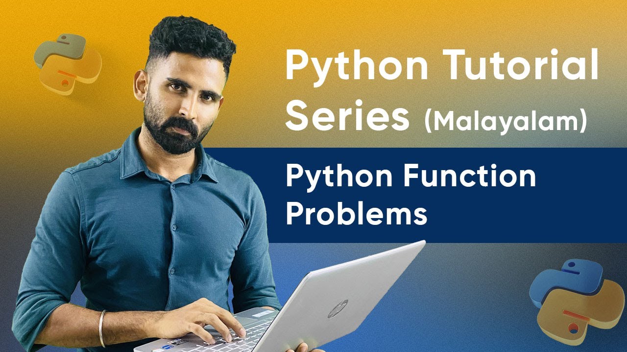 Part 34 Function Problems Python Malayalam Tutorial Series Youtube