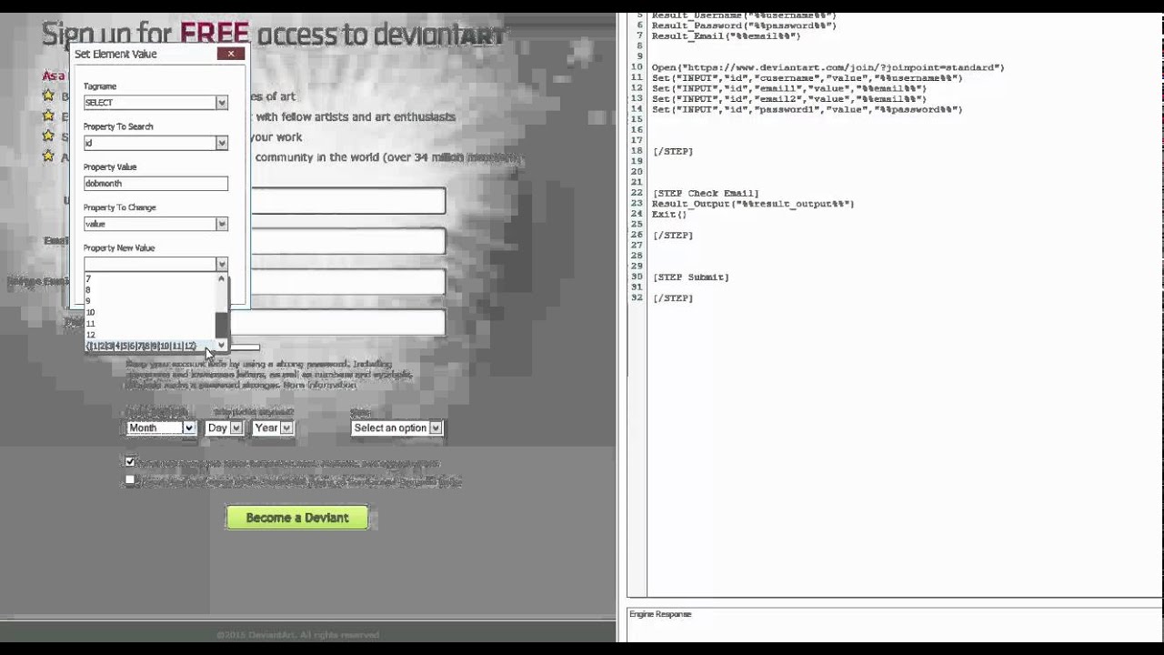 Turboweb20 Submitter Visual Script Builder Basic Tutorial Youtube