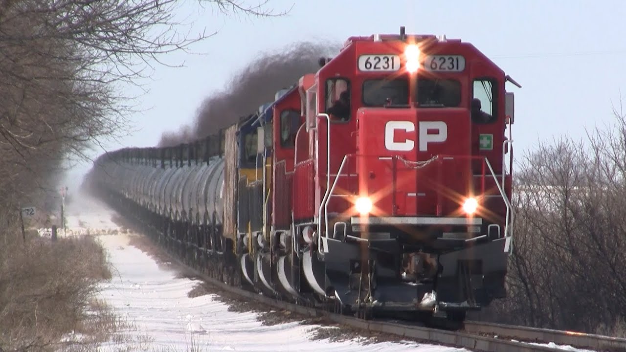 Cp 6231 East Ex Soo Sd60 By Fairdale Illinois On 3 2 2013 Youtube