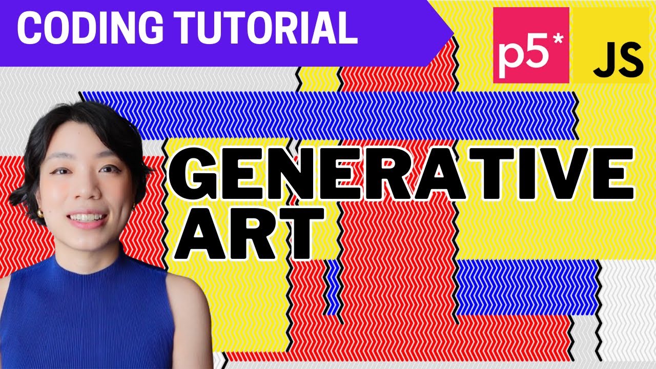 P5 Js Coding Tutorial Mondrian Inspired Generative Art Youtube