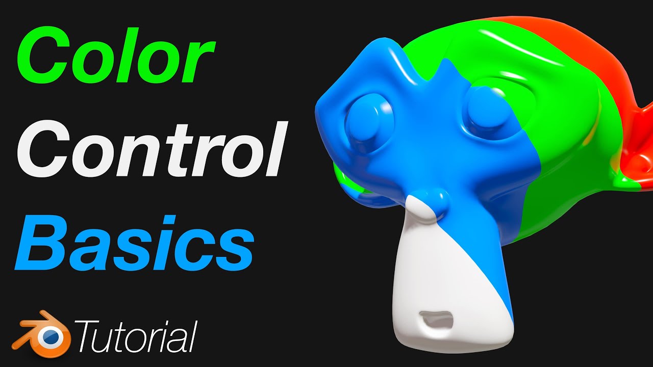 3 4 Blender Tutorial Control And Animate Colors Using Nodes Basics