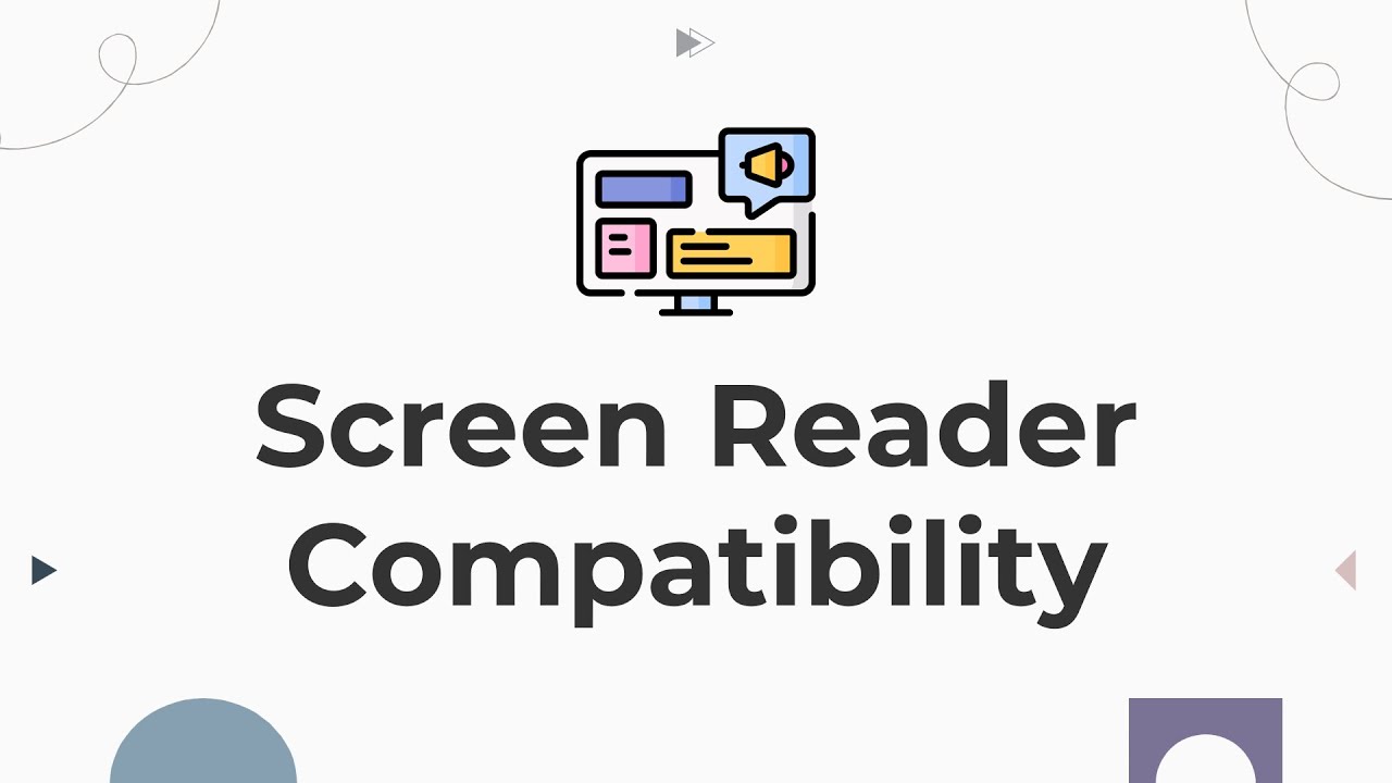 Screen Reader Compatibility Testing Explained Screen Reader