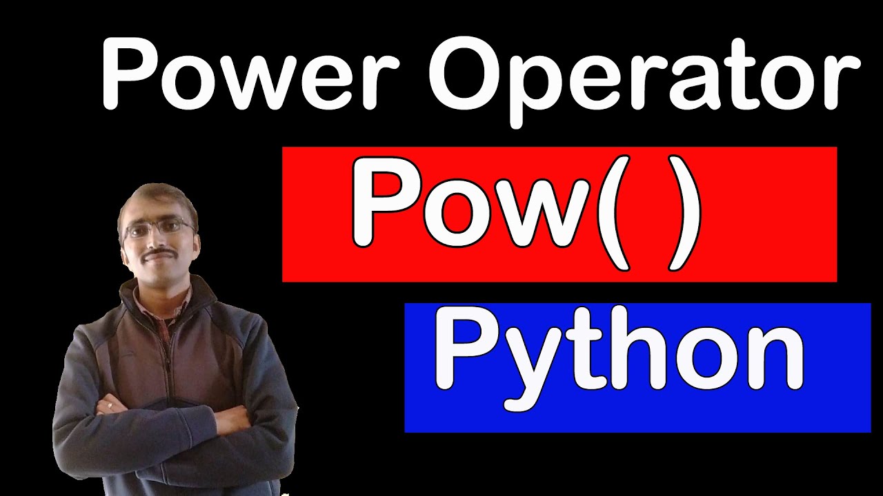 How To Use Power Operator In Python Computerexcelsolution Youtube