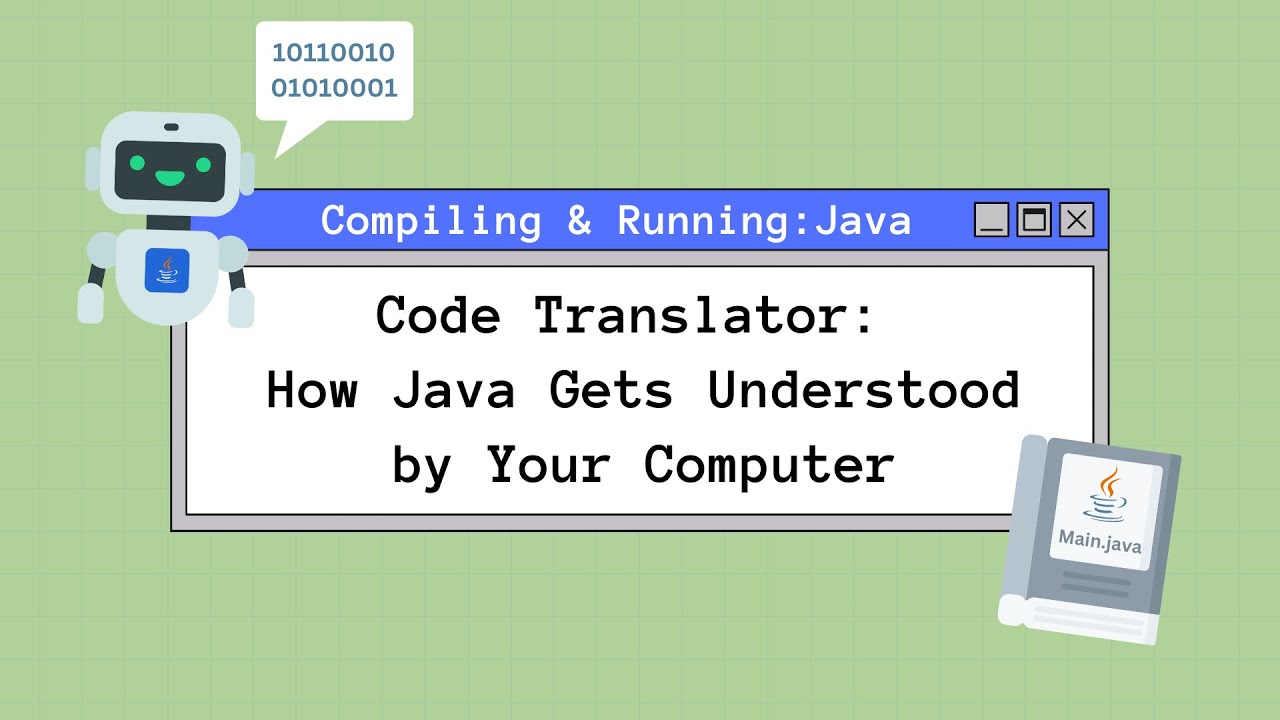 Compiling And Running A Java Program Youtube