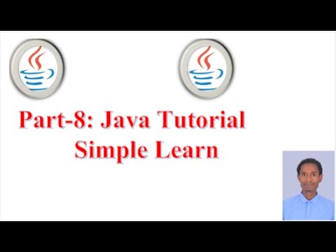 Part 8 Object Oriented Programming In Java Tutorial Simple Learn