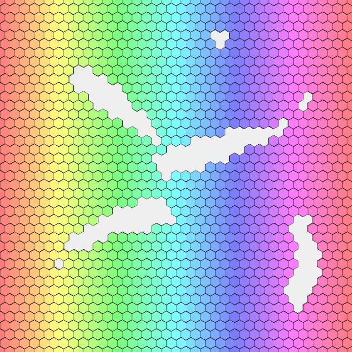 Gradation Hex Openframeworks Programming Creativecoding Youtube