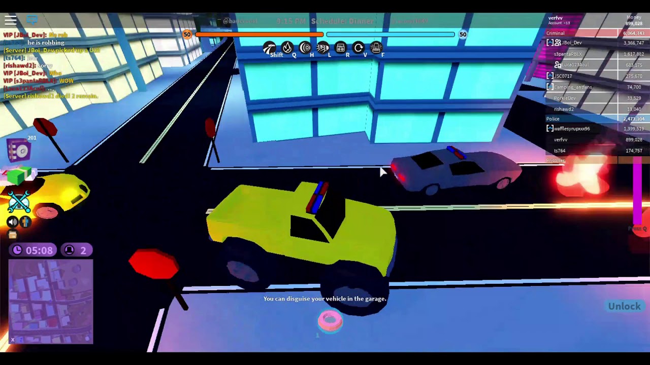 Jailbreak Battle Royale W Jboi Dev Roblox Jailbreak Youtube