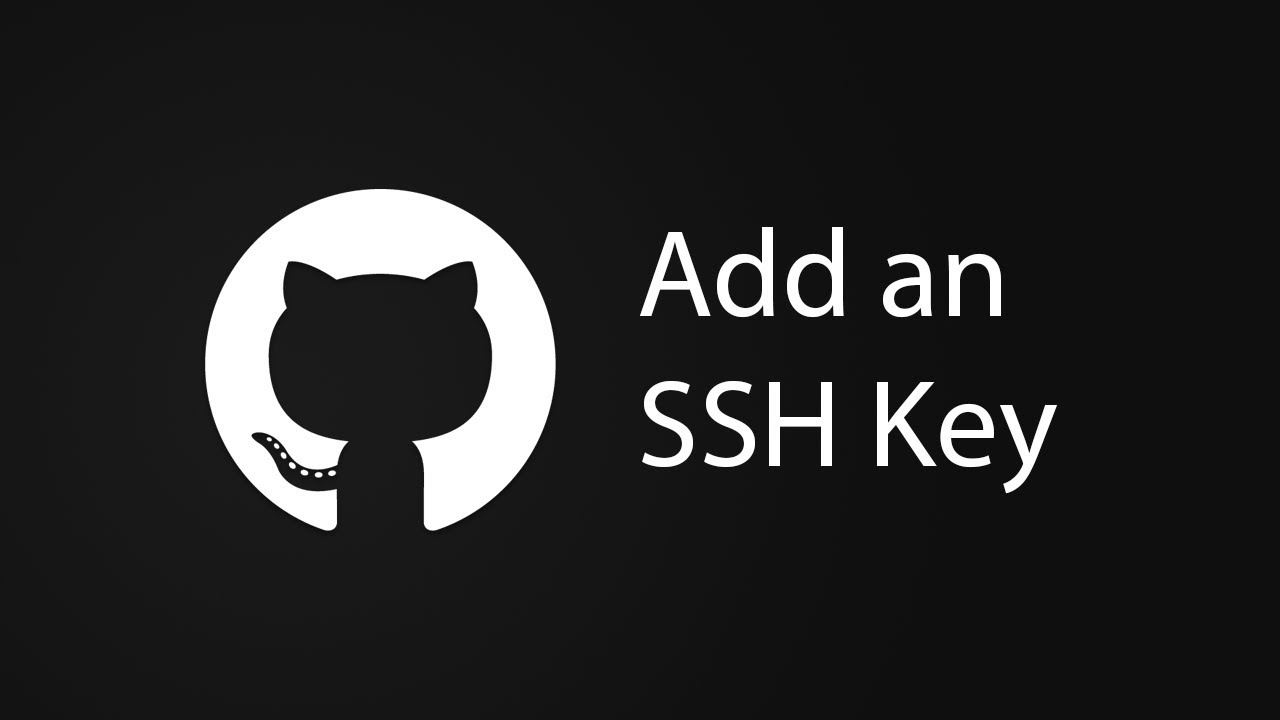 Github Add An Ssh Key Youtube