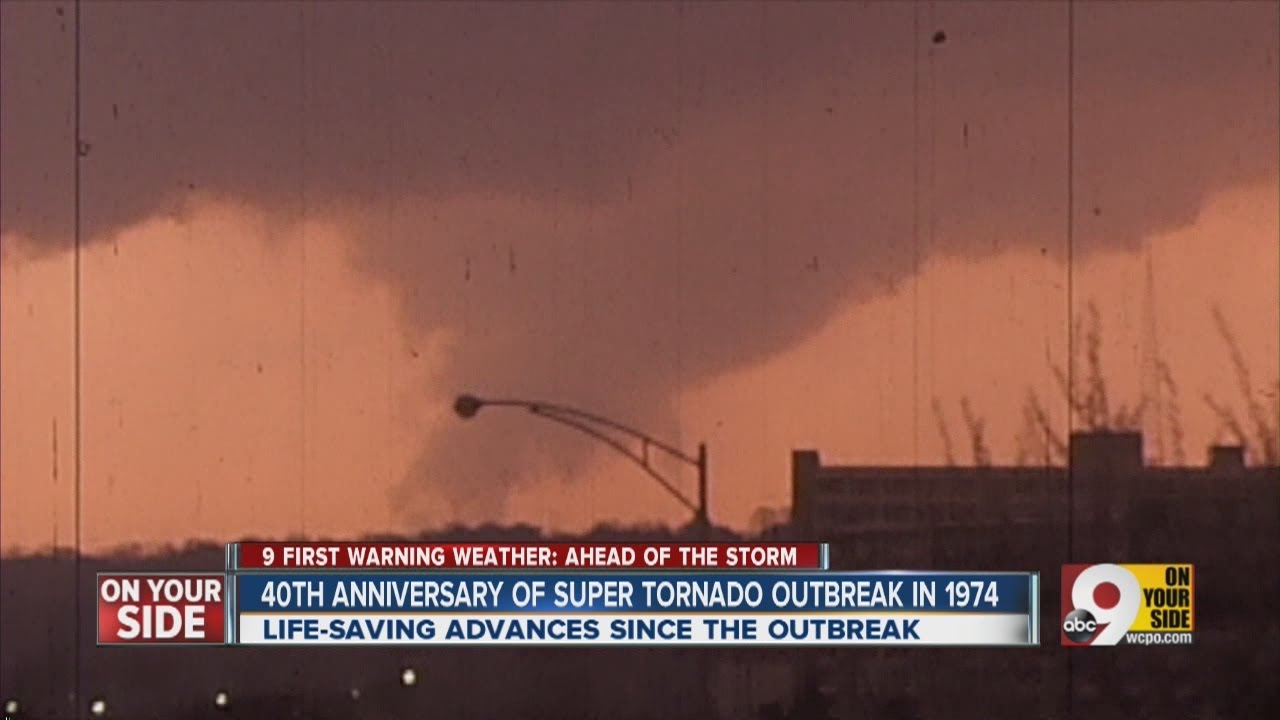 40th Anniversary Of Super Tornado Outbreak In 1974 Youtube