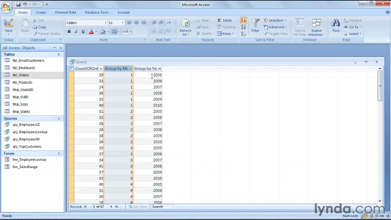 Ms Access Date Function Rocrm
