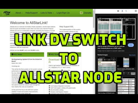 Dvswitch Link To Your Allstar Node Youtube