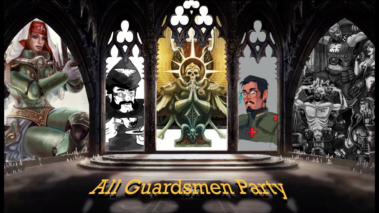 The All Guardsmen Party Purge Some Heretics Youtube