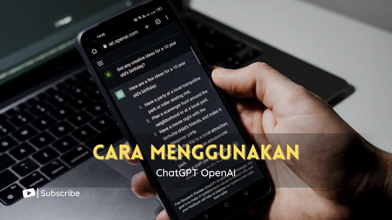 Cara Menggunakan Chatgpt Openai Youtube