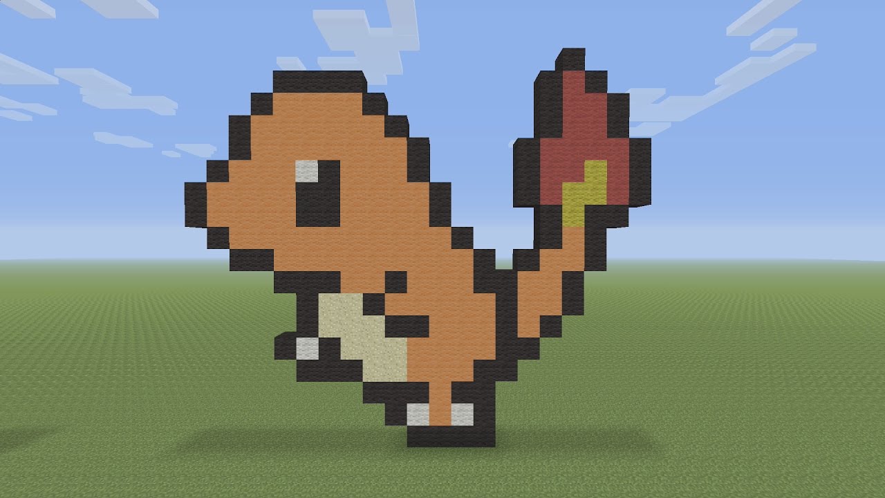 Pokemon Minecraft Pixel Art