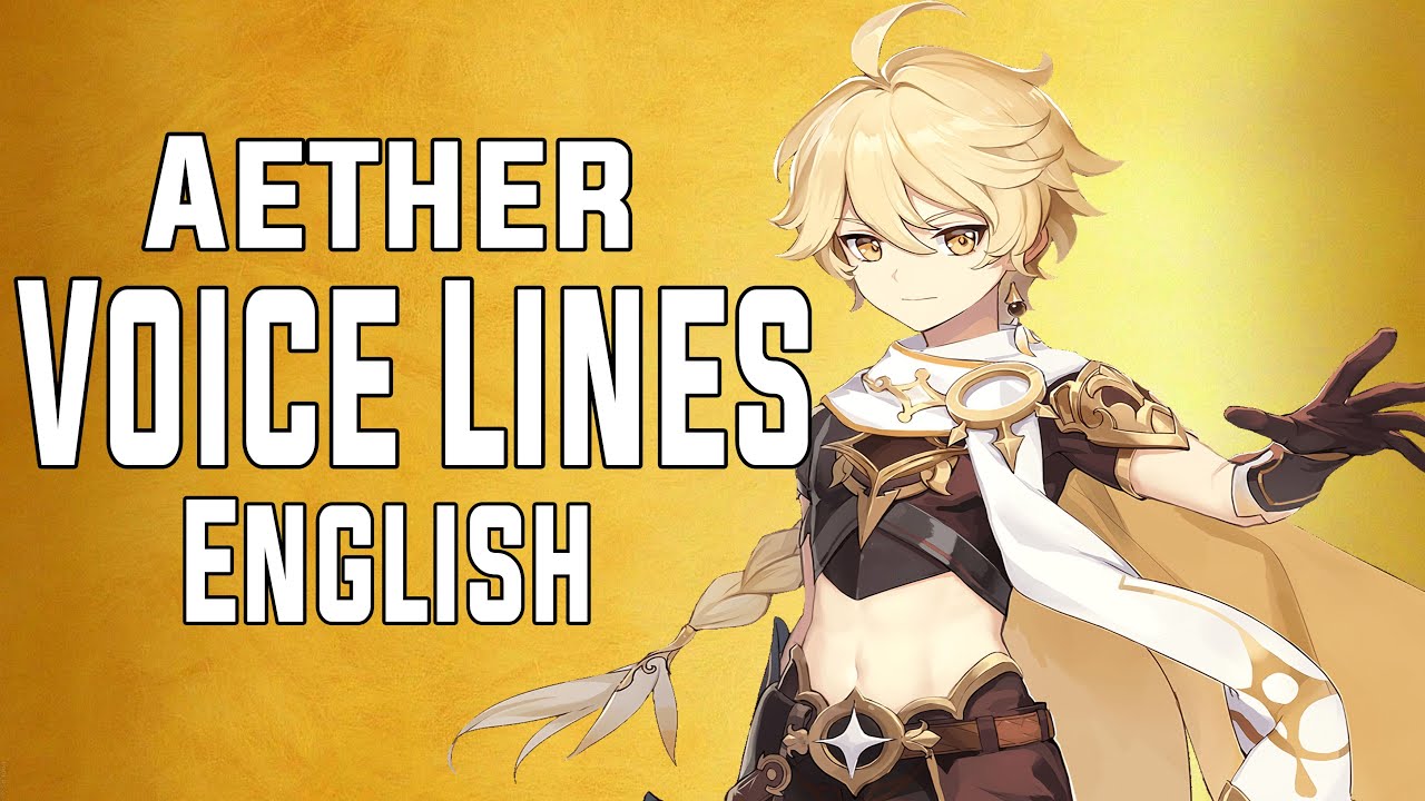 Aether Traveler Paimon Voice Lines English Genshin Impact 1 1