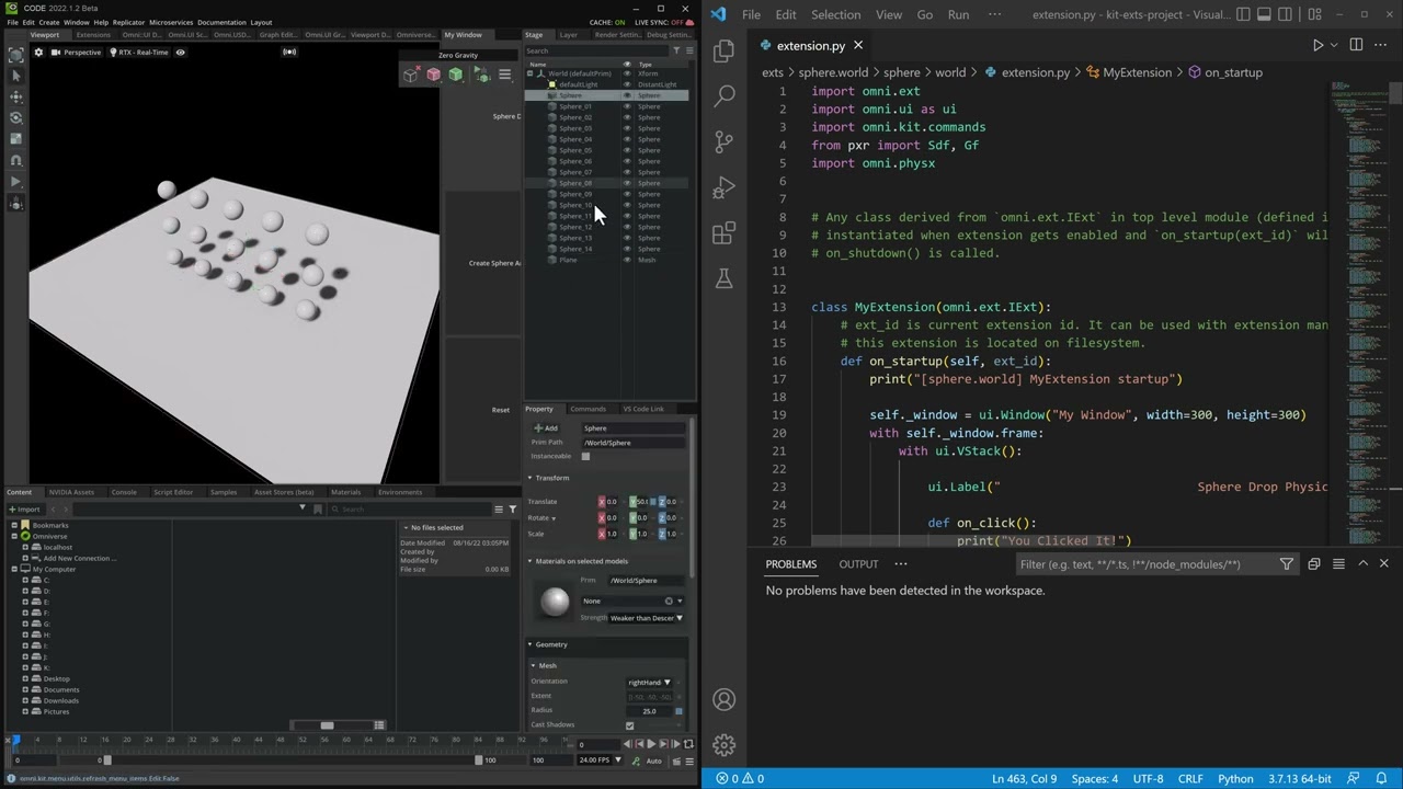 Learn Every Day Omniverse Code Python Vs Code Youtube