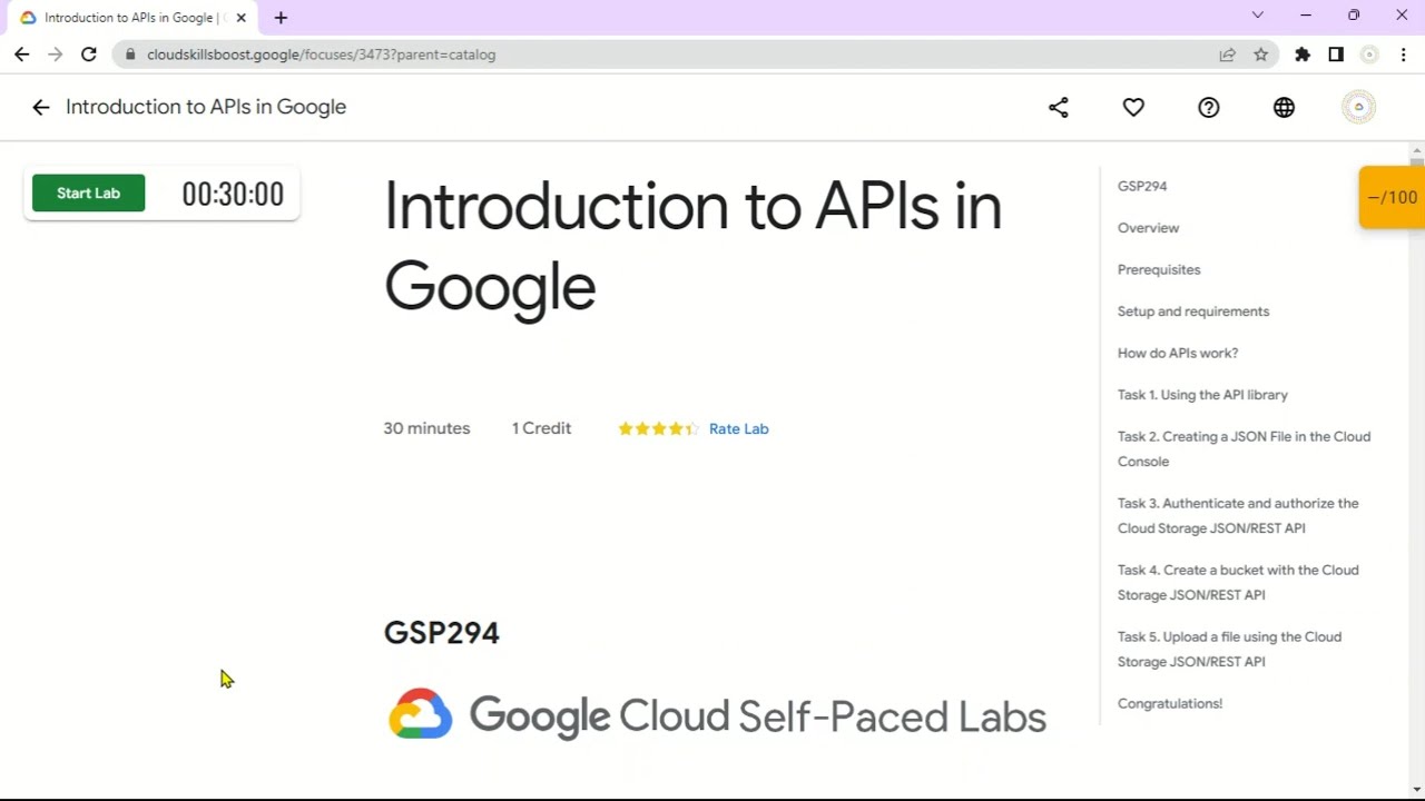 Introduction To Apis In Google Gsp294 Solution Youtube