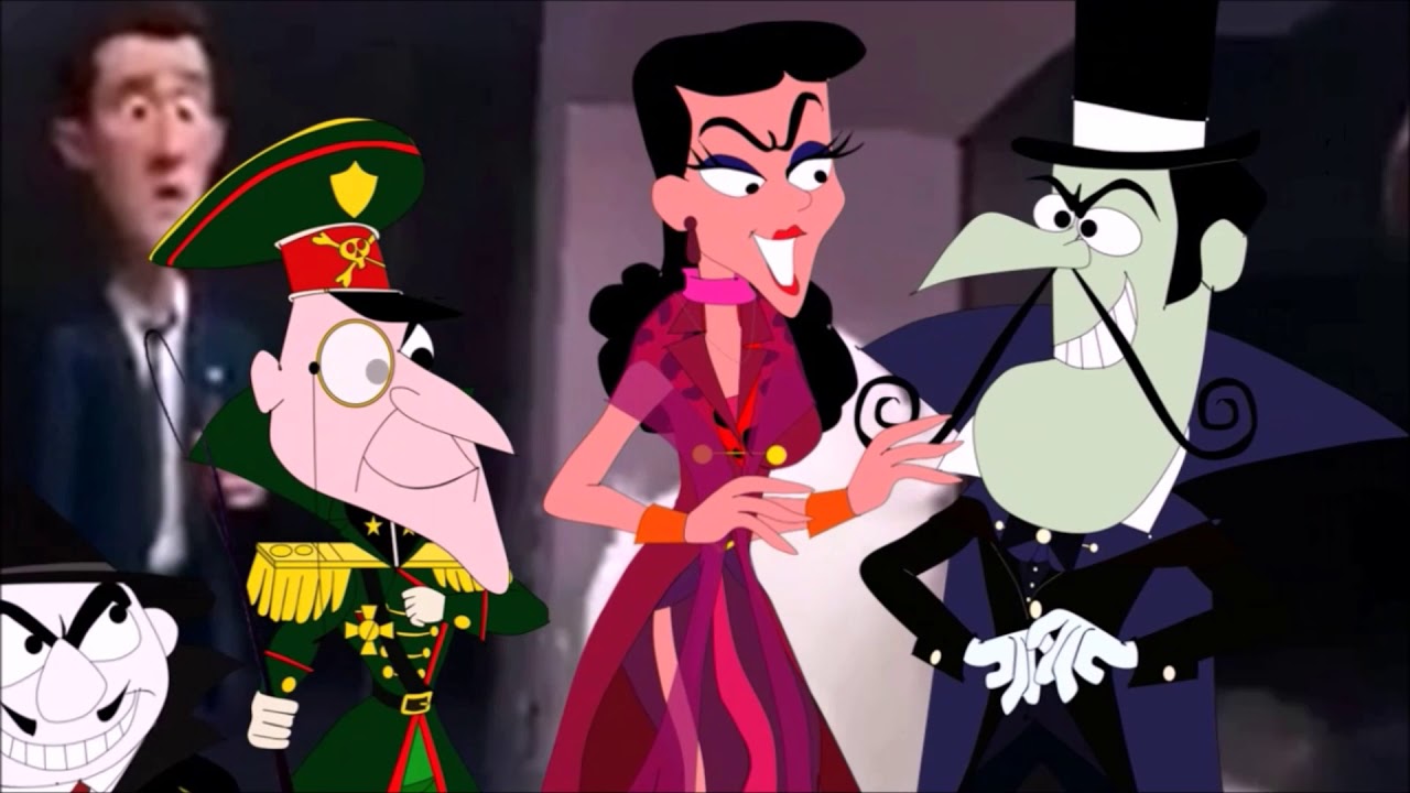 Stromboli Tells Snidely Whiplash Boris Badenov Natasha Fatale And