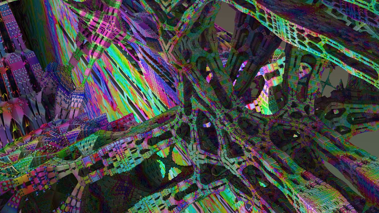 8k Fractals 008 Psychedelic Visuals 60fps Youtube Music