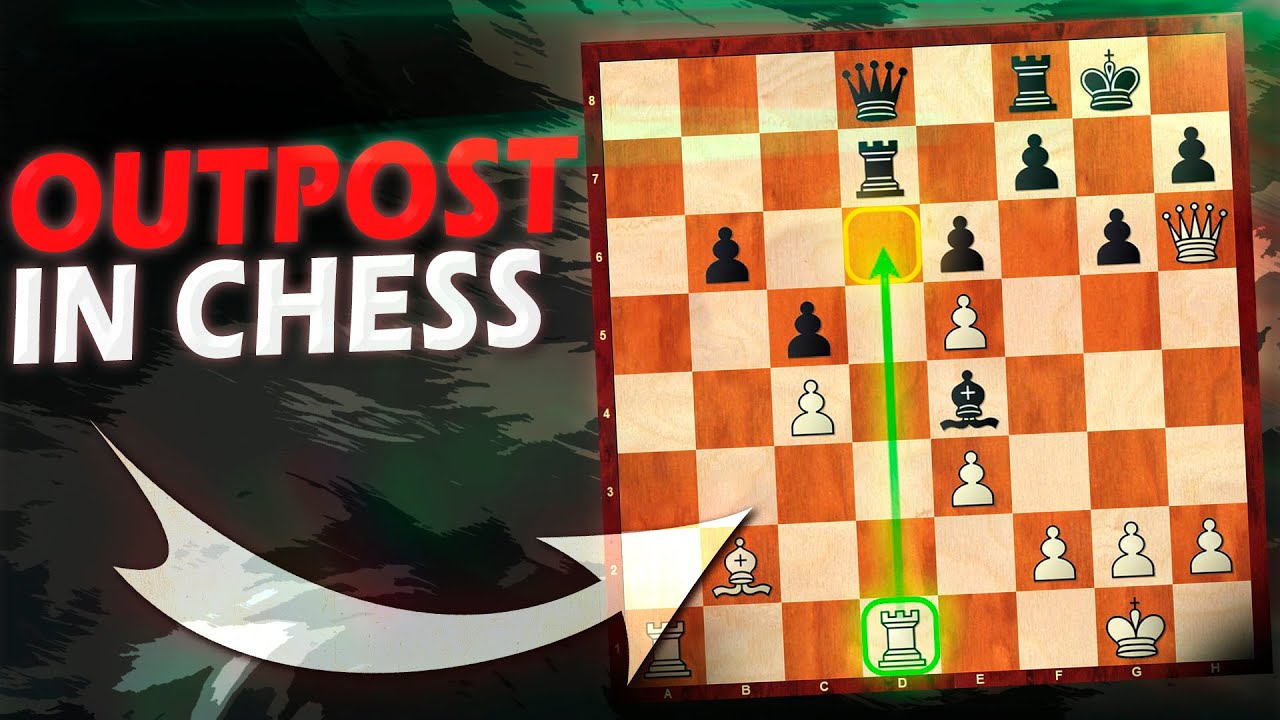 Every Chess Player Must Know Outpost Strategy Youtube